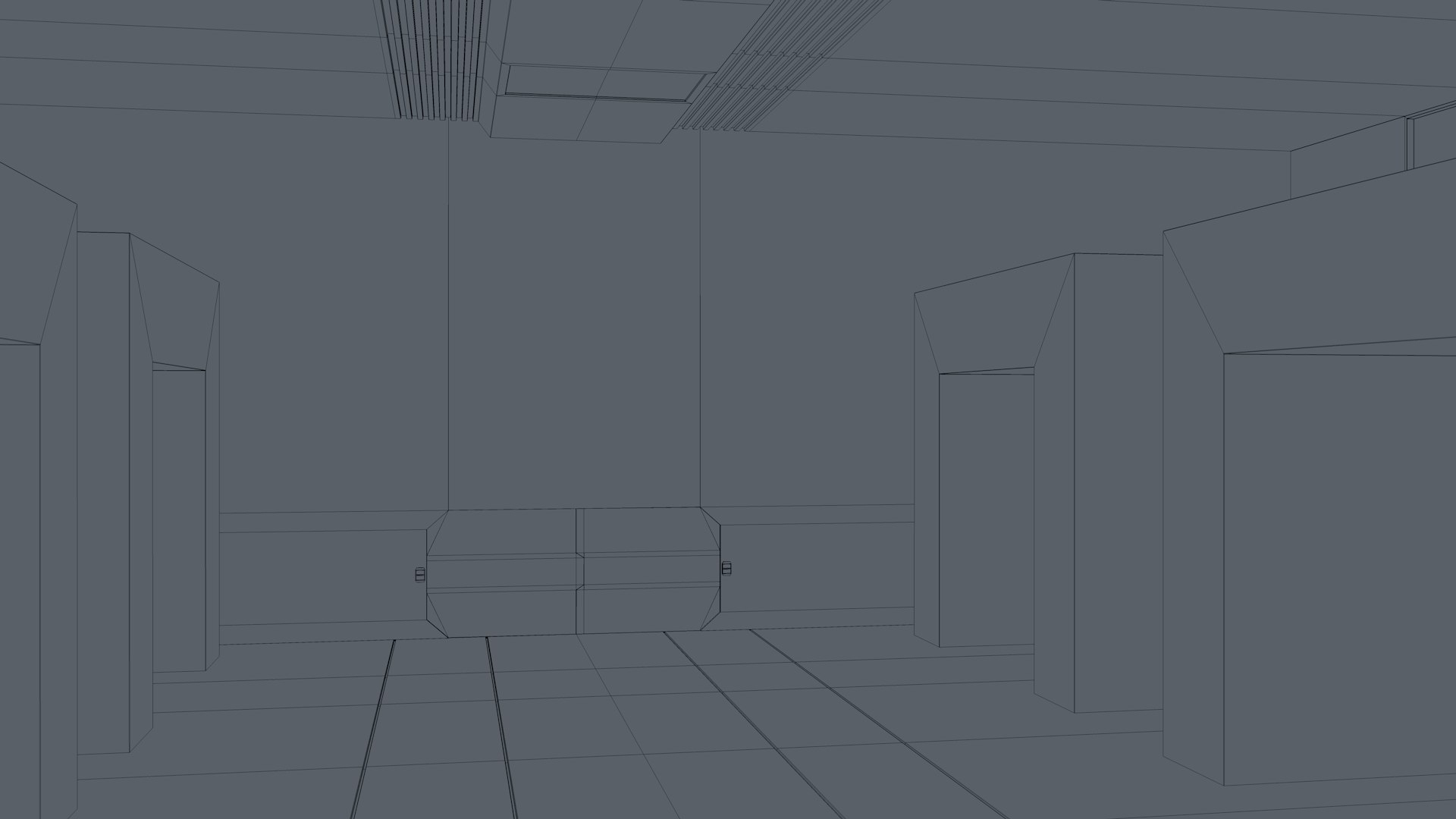 Sci Fi Warehouse 3D model - TurboSquid 2138954