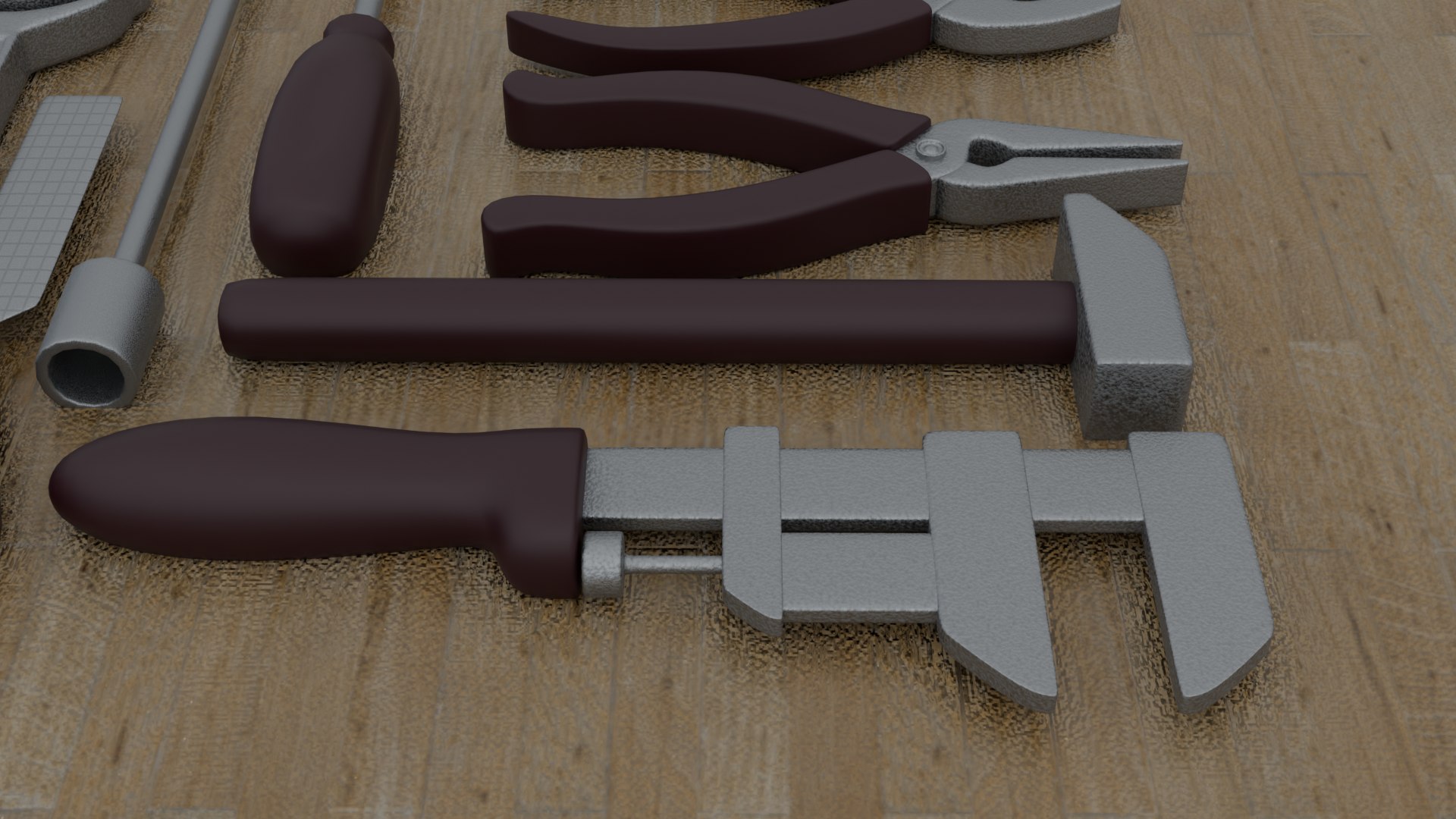 Free 3D Mechanic Tools - TurboSquid 2351477