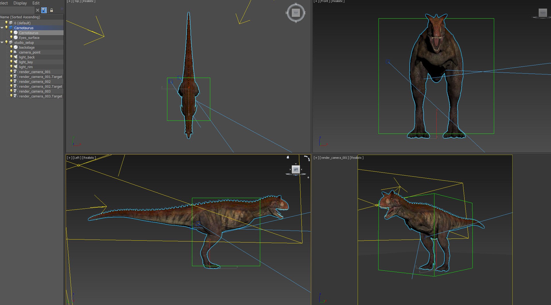 Carnotaurus 3D Model - TurboSquid 1655654
