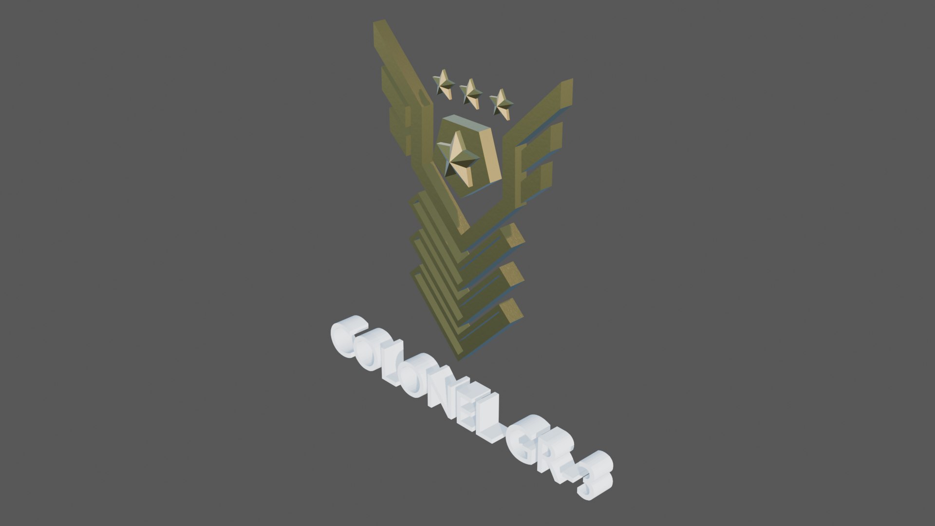 Military Rank Colonel Gr-3 3D Model - TurboSquid 2450070