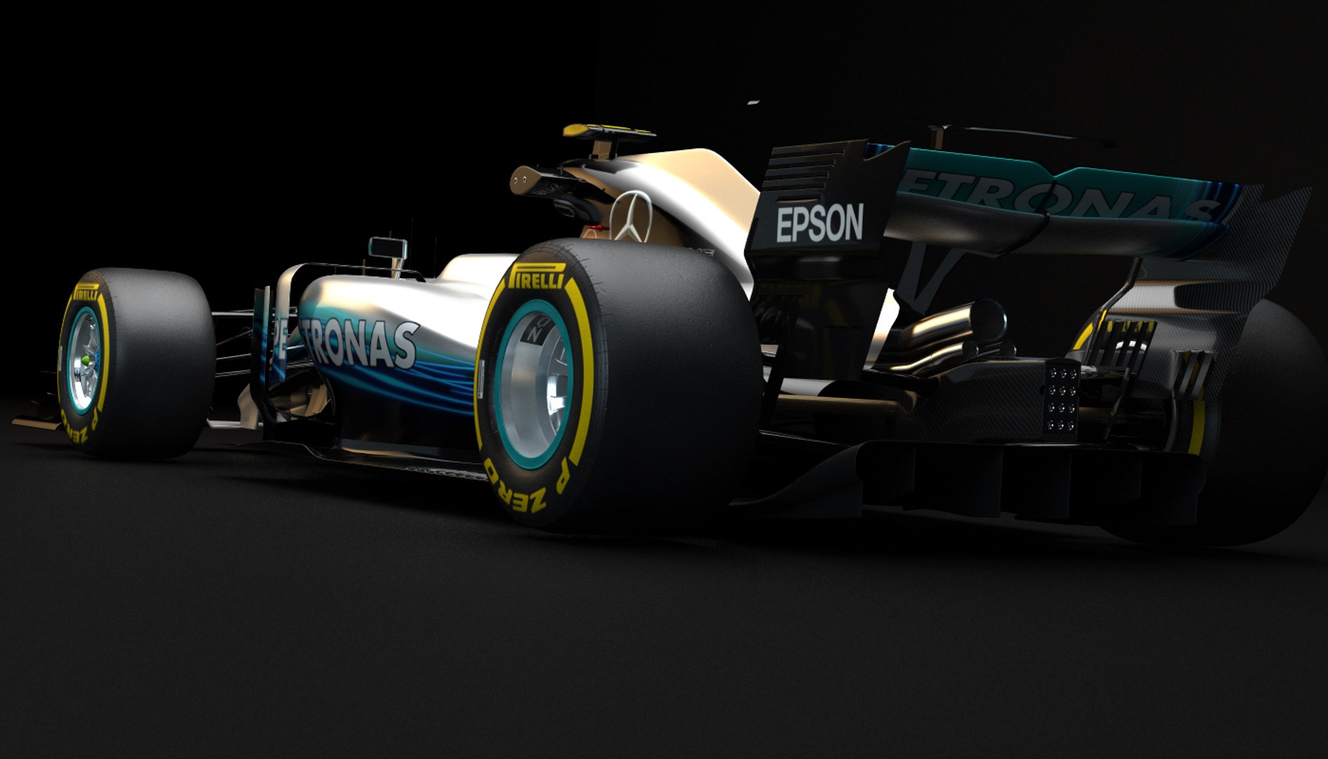 Obj F1 Mercedes Amg W08
