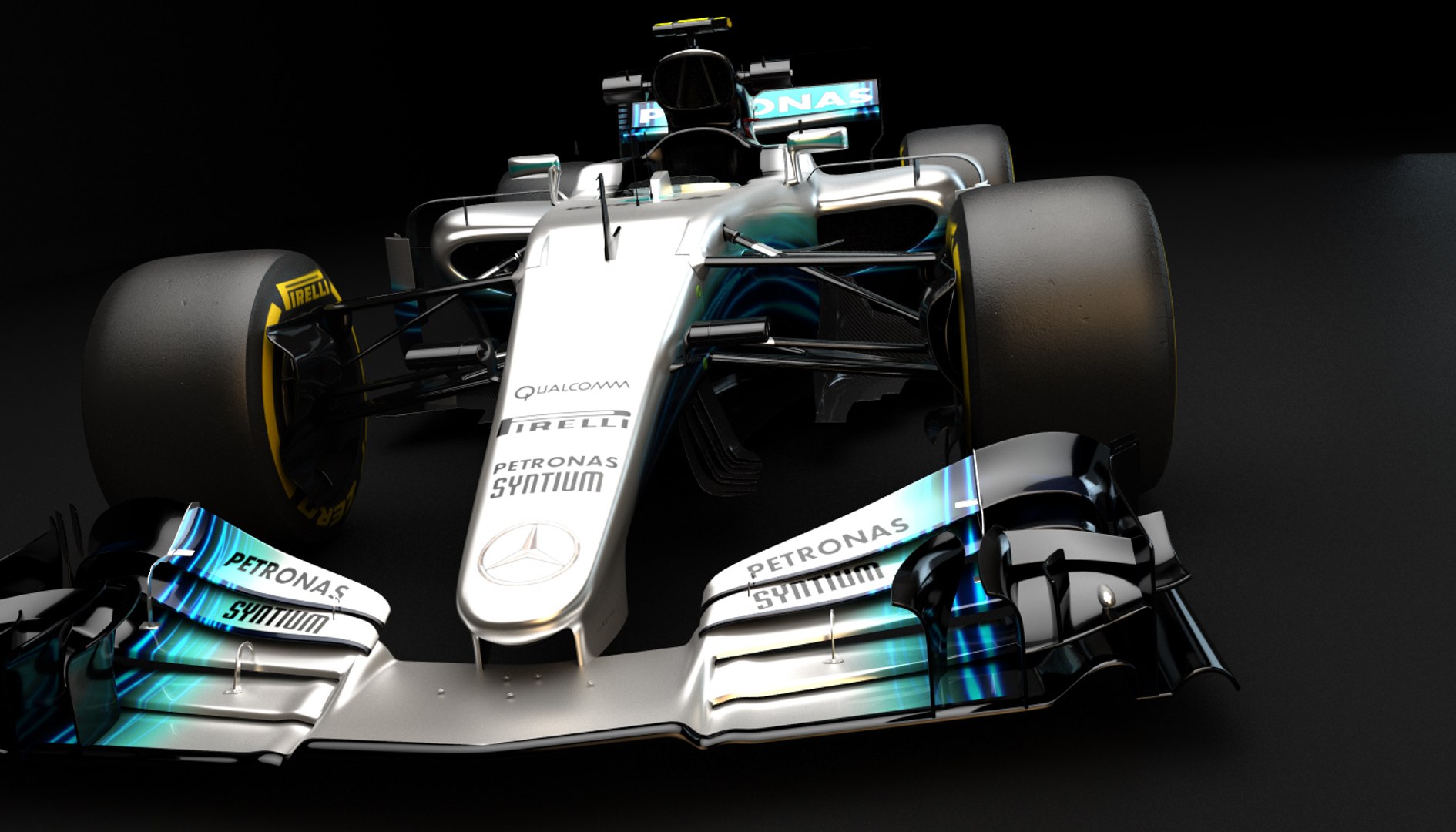 Obj F1 Mercedes Amg W08