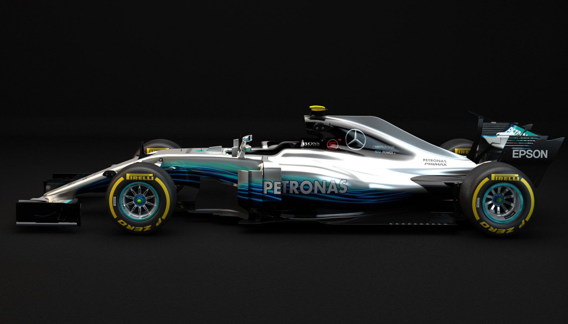 Obj F1 Mercedes Amg W08