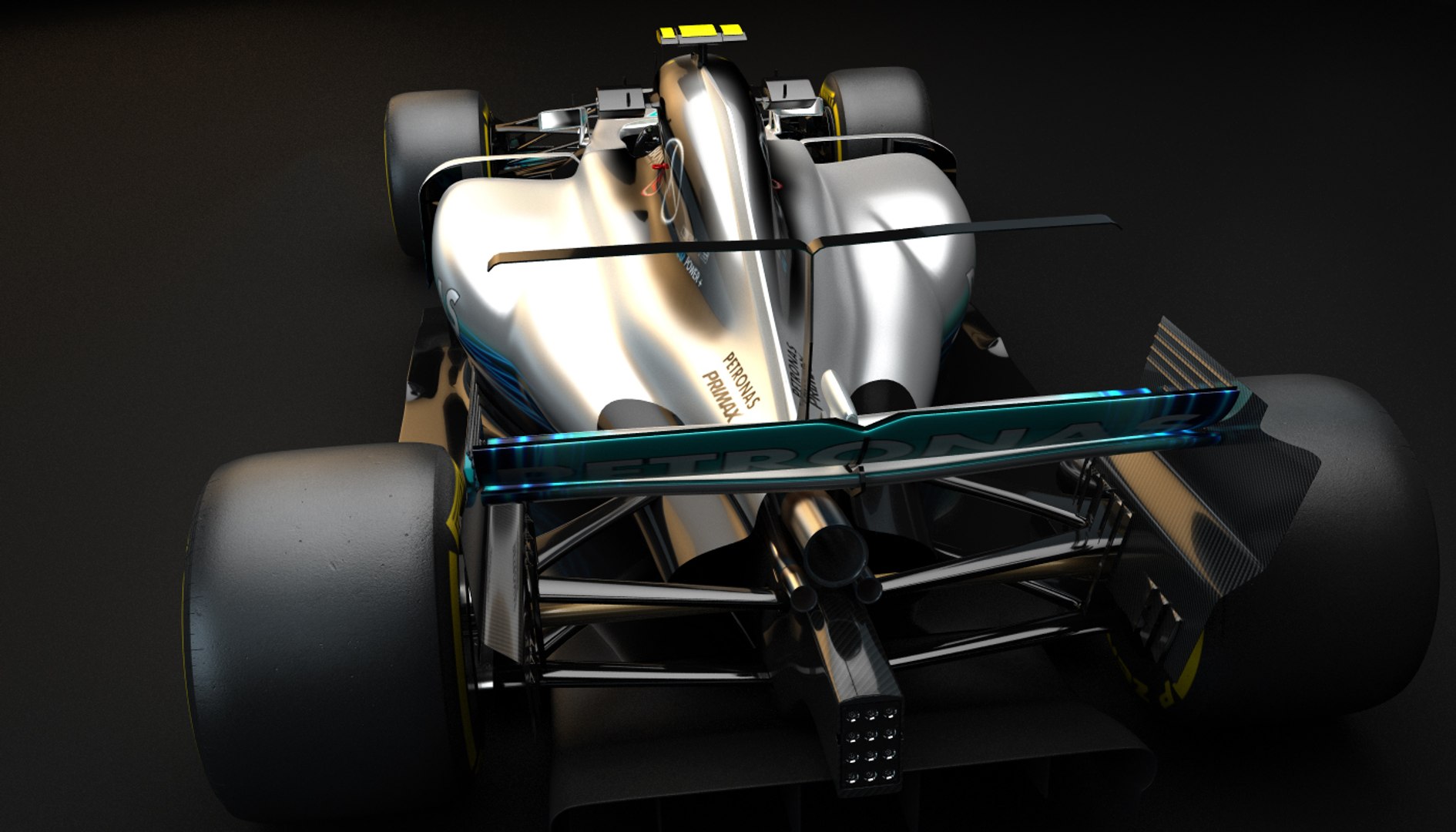 Obj F1 Mercedes Amg W08