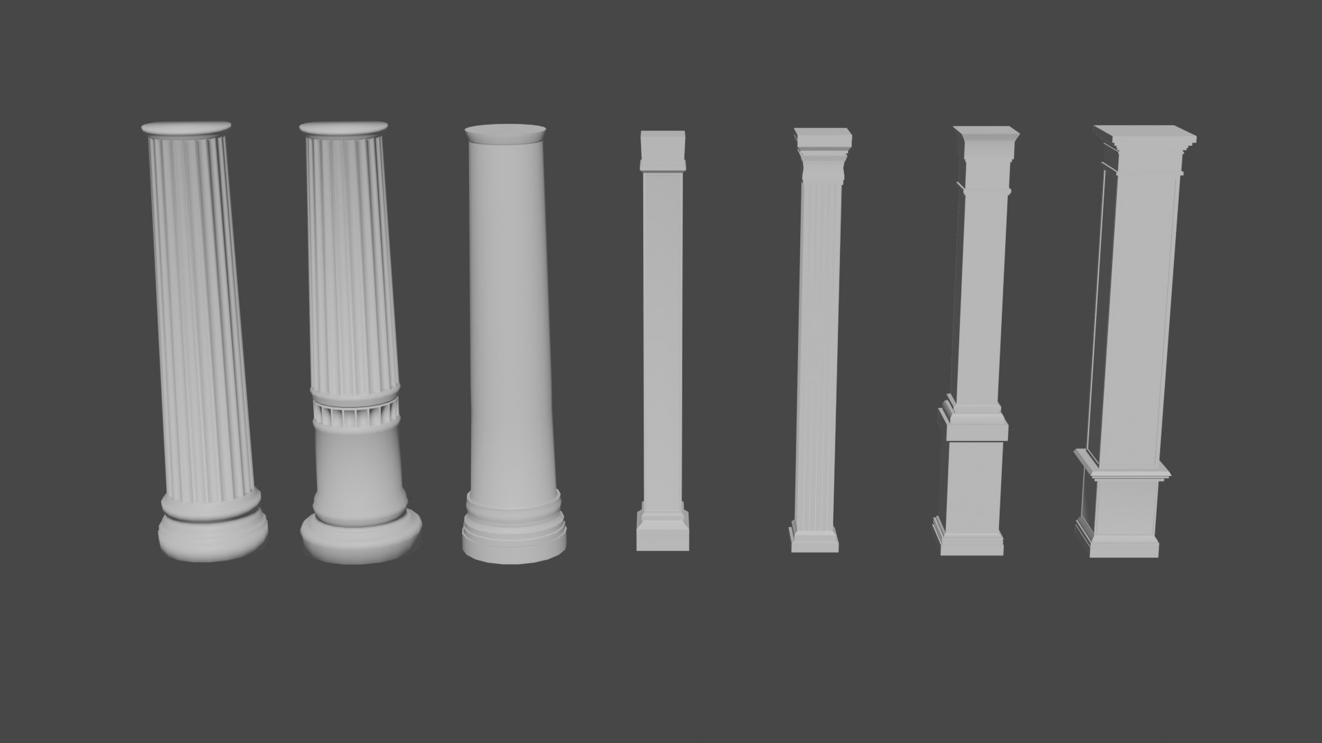 Column 3d Model Turbosquid 2115985