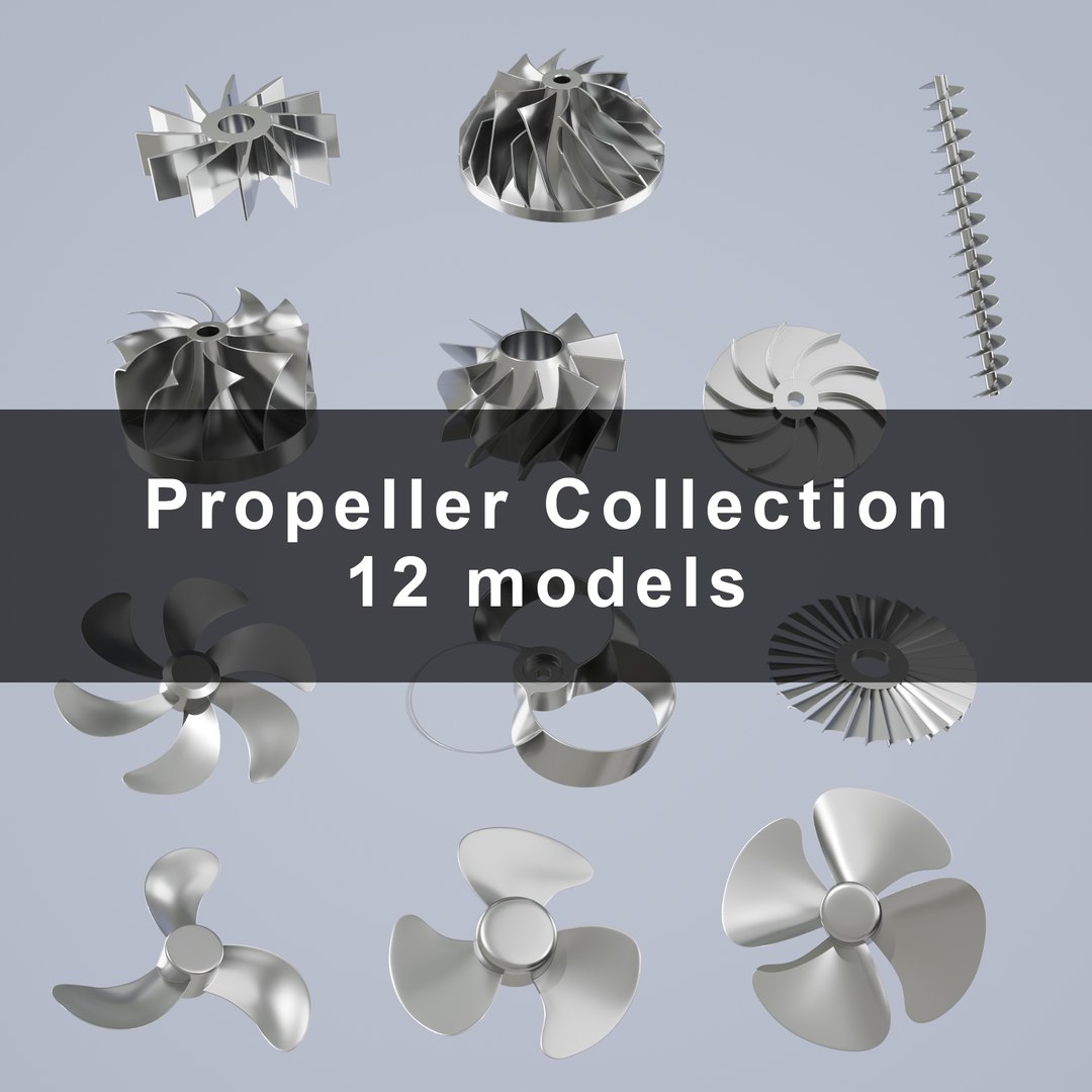 3D Propeller Collection - TurboSquid 2034121