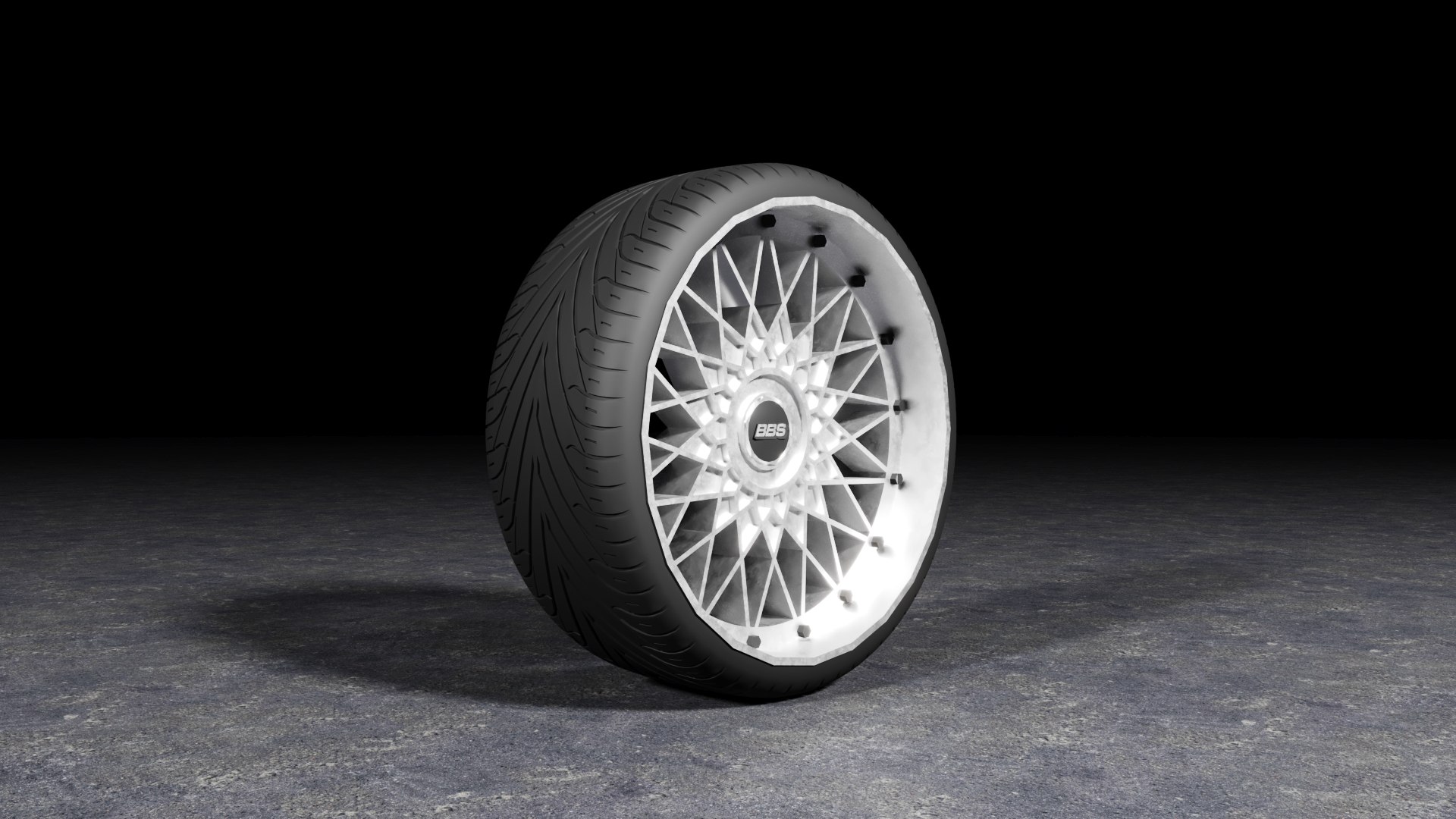 3D BSS Tire Rim model - TurboSquid 2182133