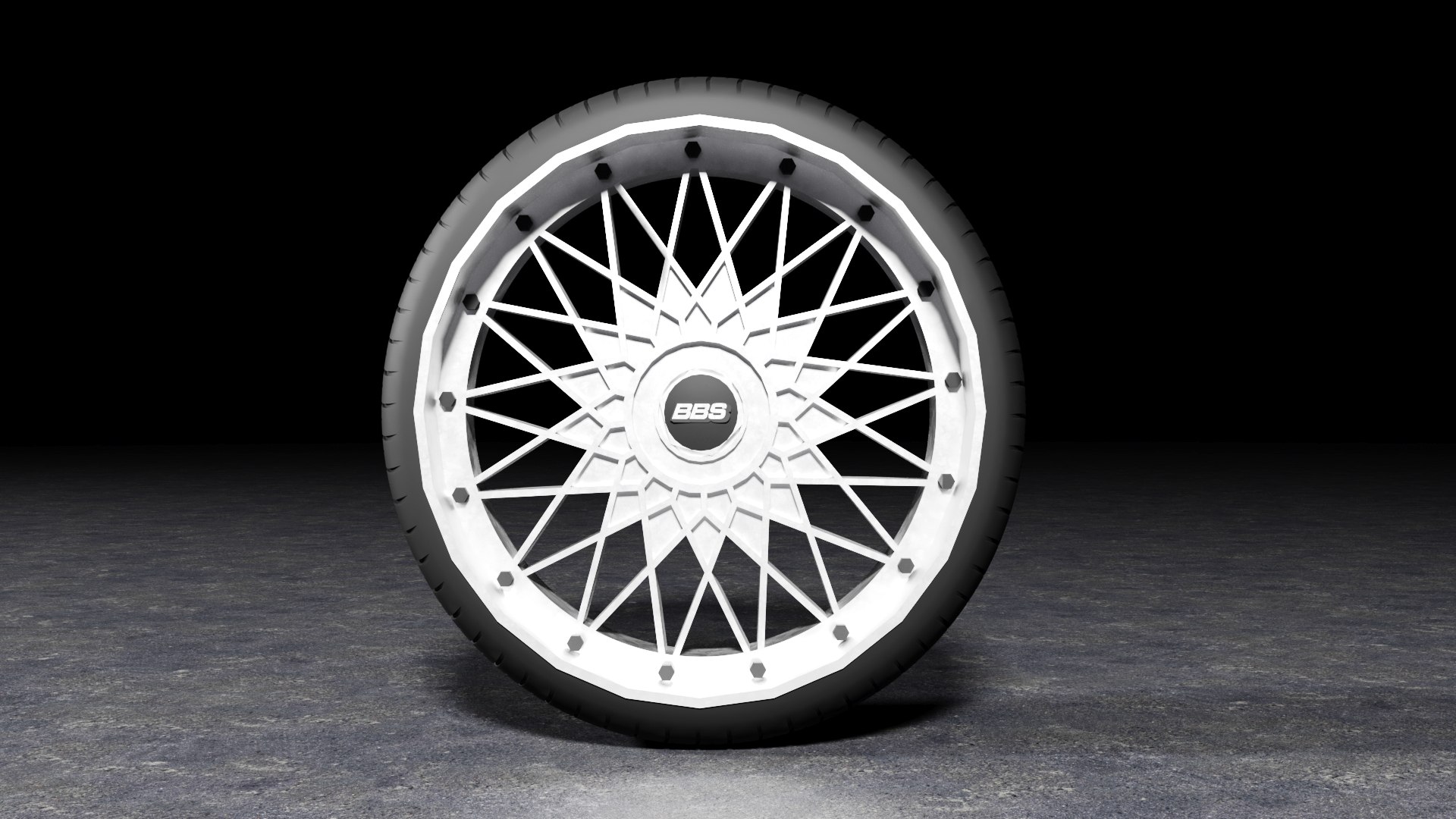3D BSS Tire Rim model - TurboSquid 2182133