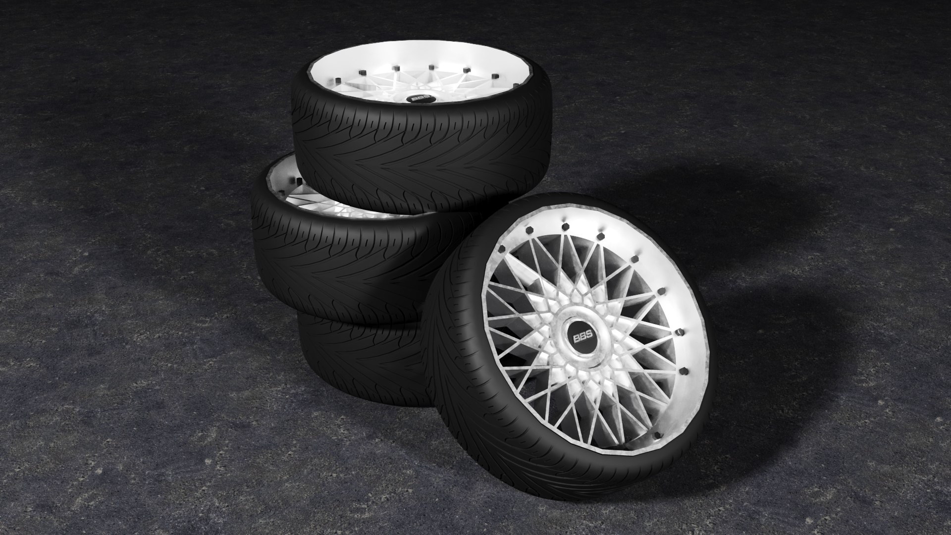 3D BSS Tire Rim model - TurboSquid 2182133