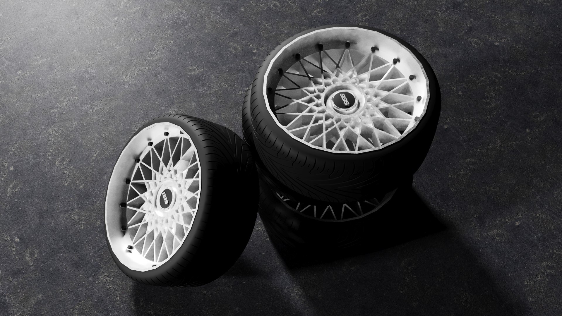 3D BSS Tire Rim model - TurboSquid 2182133