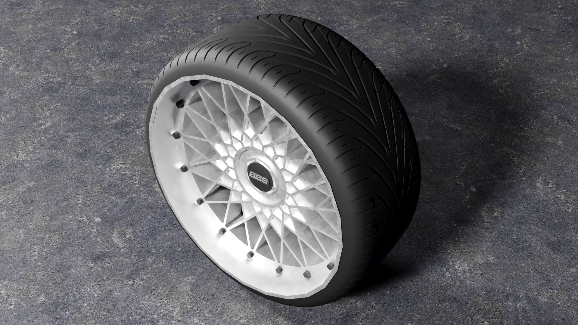 3D BSS Tire Rim model - TurboSquid 2182133