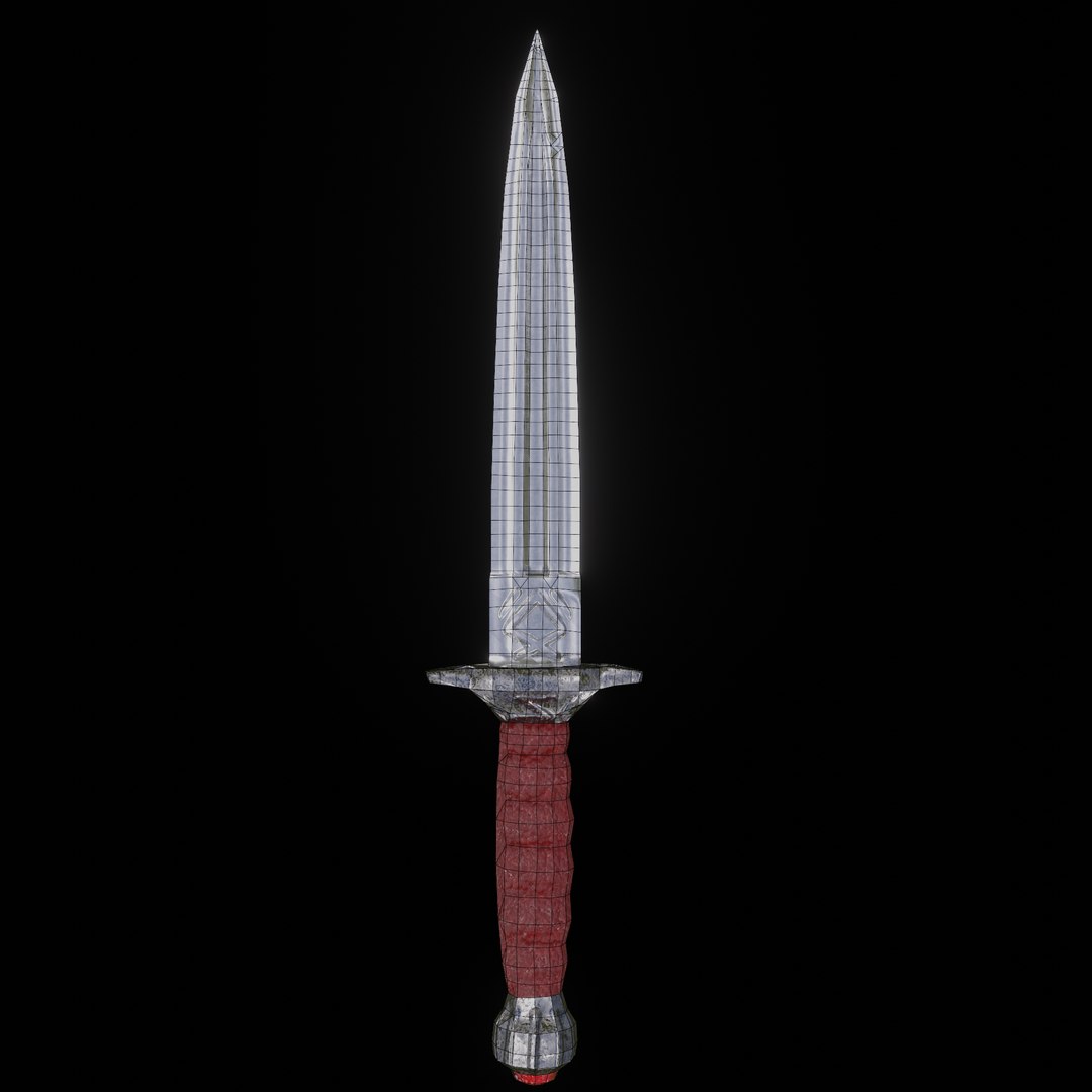 Stylized Weapon PBR Low Poly Dagger Game Ready Low-poly 3D Model Model - TurboSquid 1781648