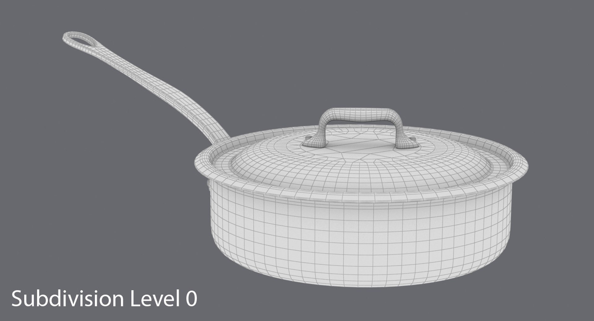 3D Classical-cookware---saute-pan Model - TurboSquid 1290114