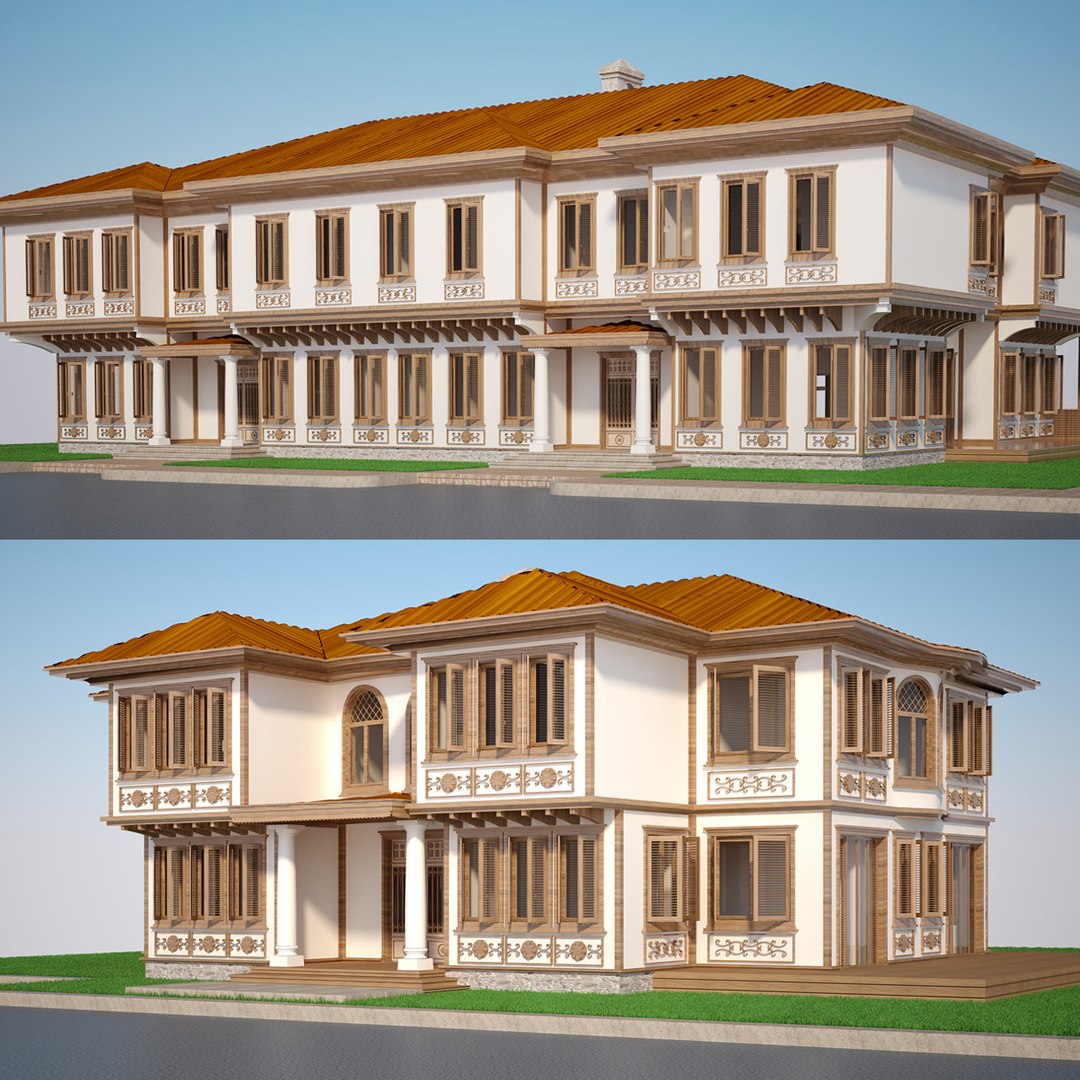 Modern Turkish House 3D - TurboSquid 1228884