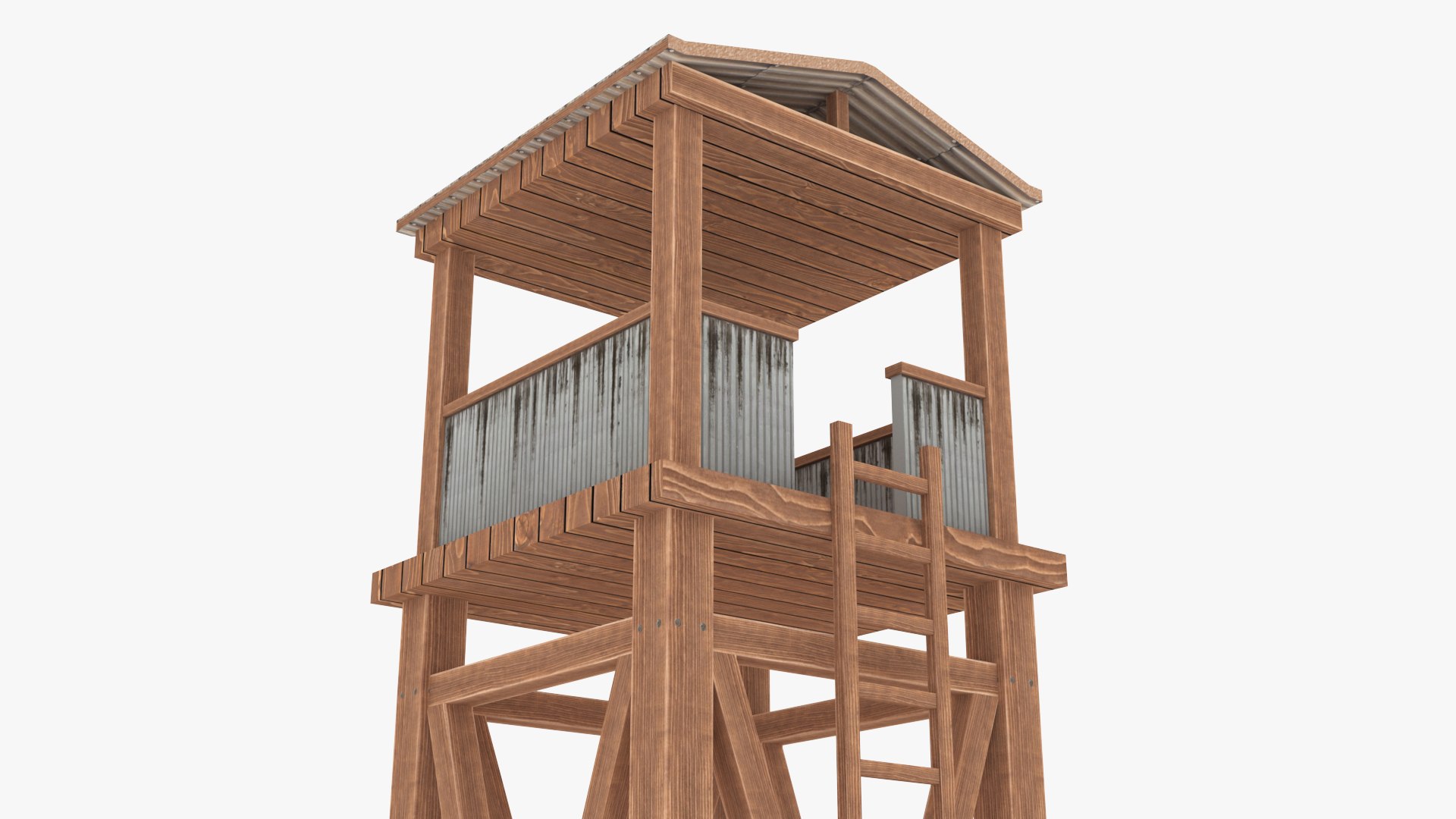 Guard Tower Model - TurboSquid 1495705