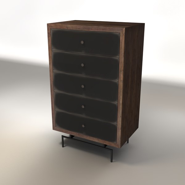 3d west steel facade dresser