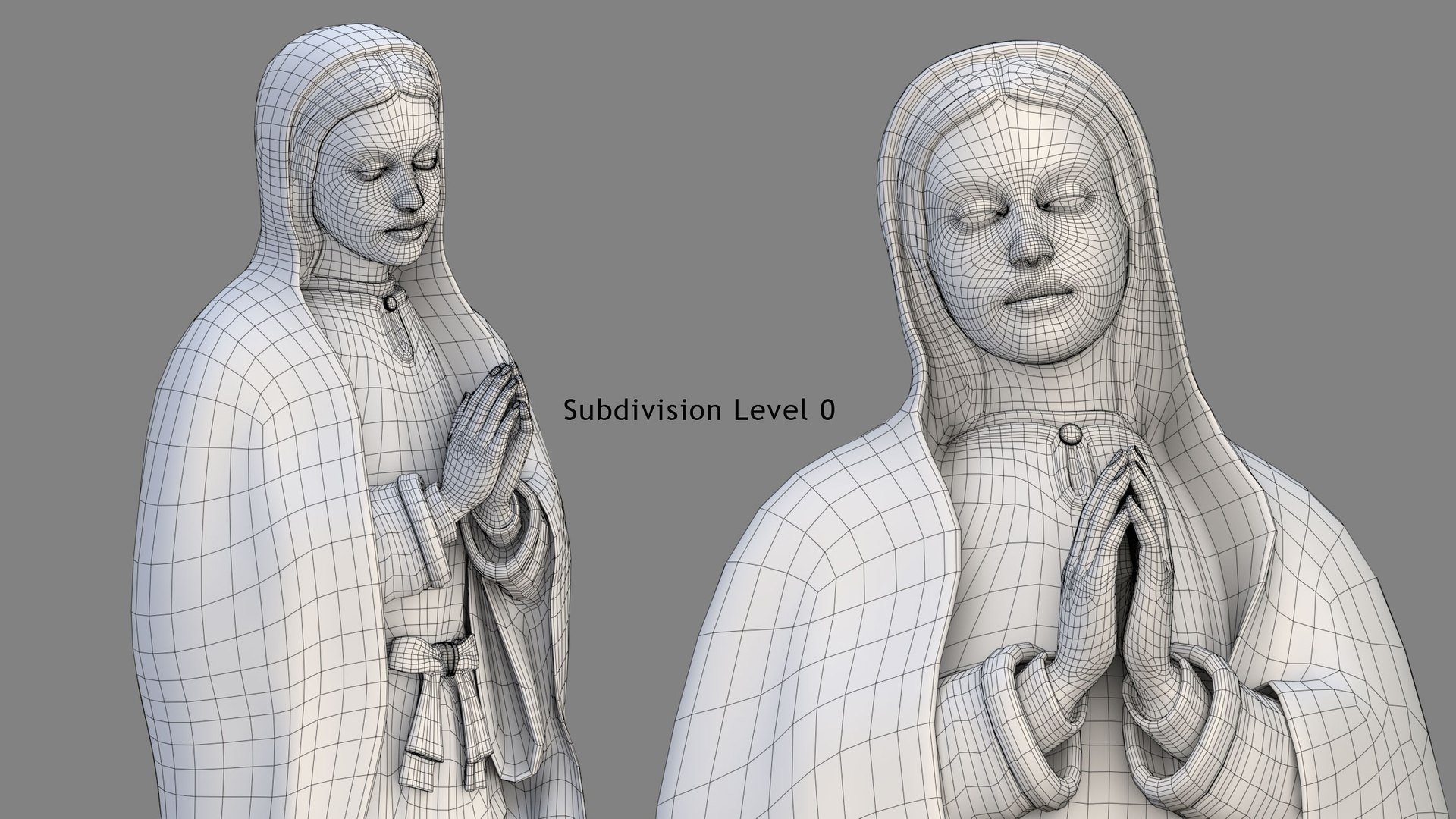 Our Lady Of Guadalupe Statue Model - TurboSquid 1925178