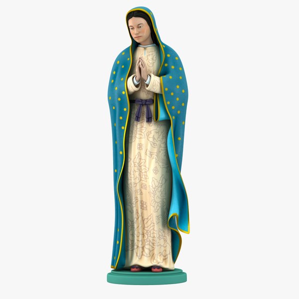 modelo 3d Our Lady of Guadalupe Statue - TurboSquid 1925178