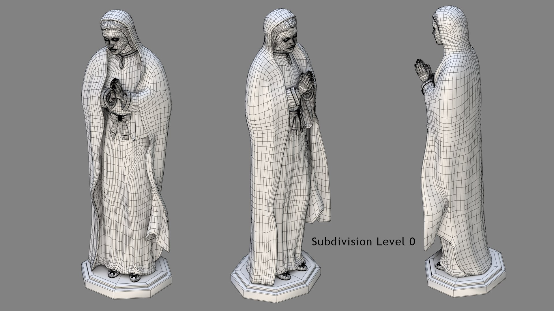 Our Lady Of Guadalupe Statue Model - TurboSquid 1925178