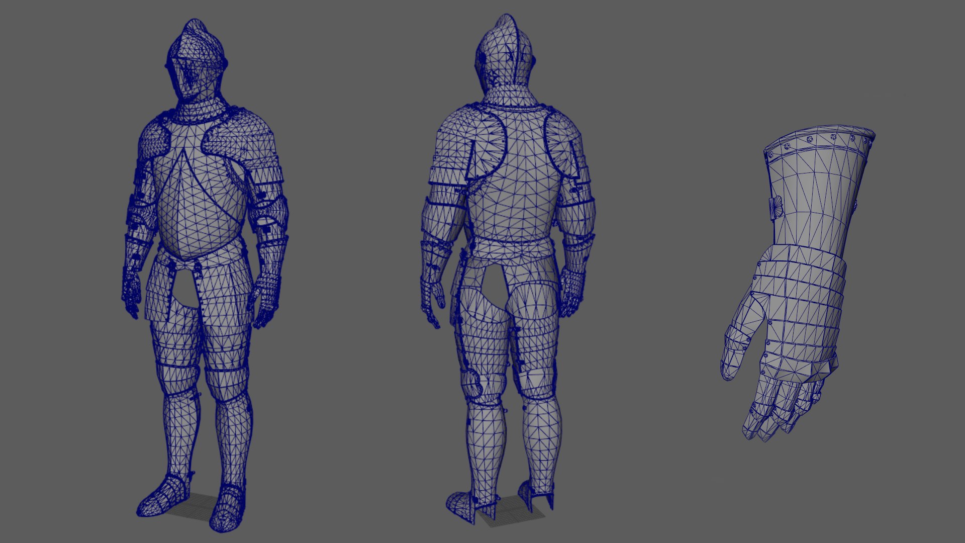 Medieval Steel Plate Armour 3D - TurboSquid 1771636