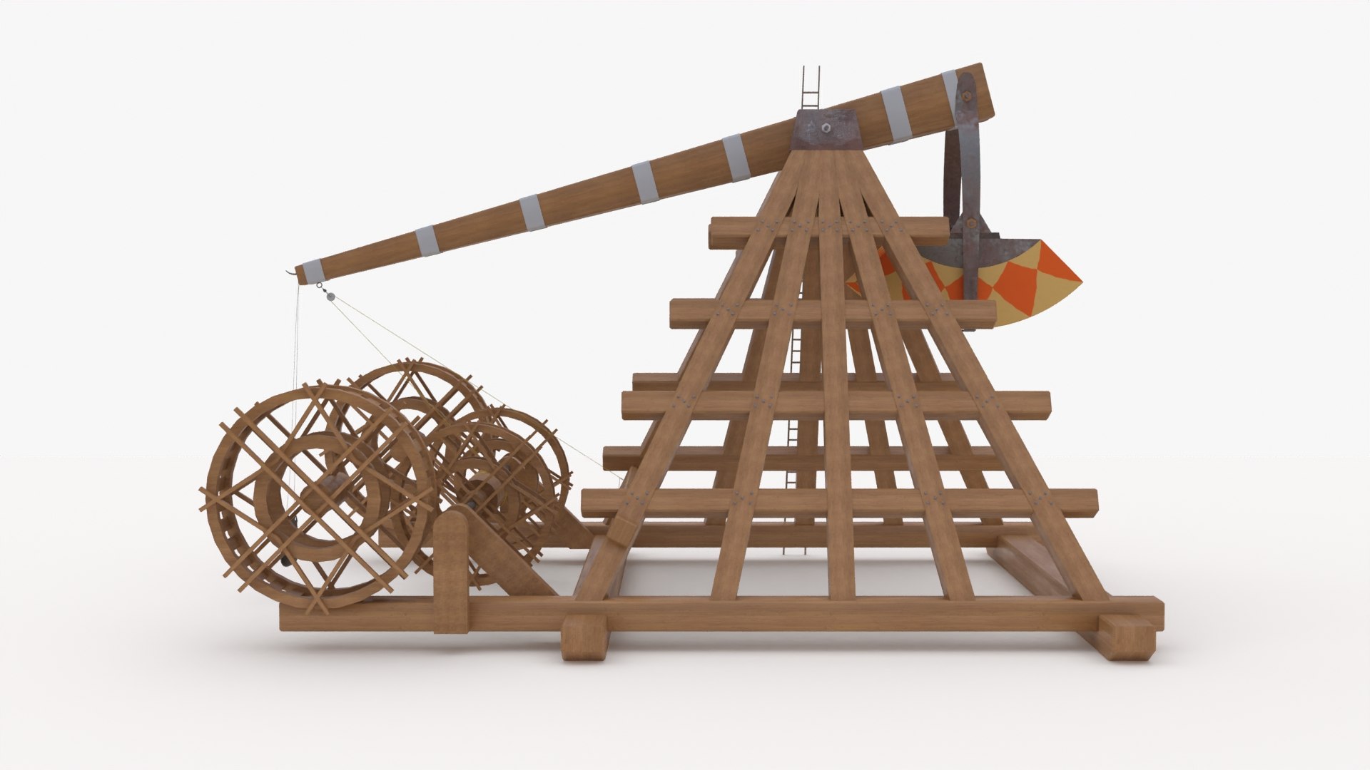 3D Catapult Weapons Model - TurboSquid 1620551