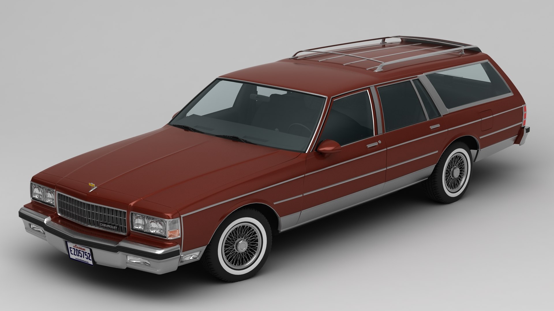Chevrolet Caprice Estate 1989 3D Model - TurboSquid 2010745