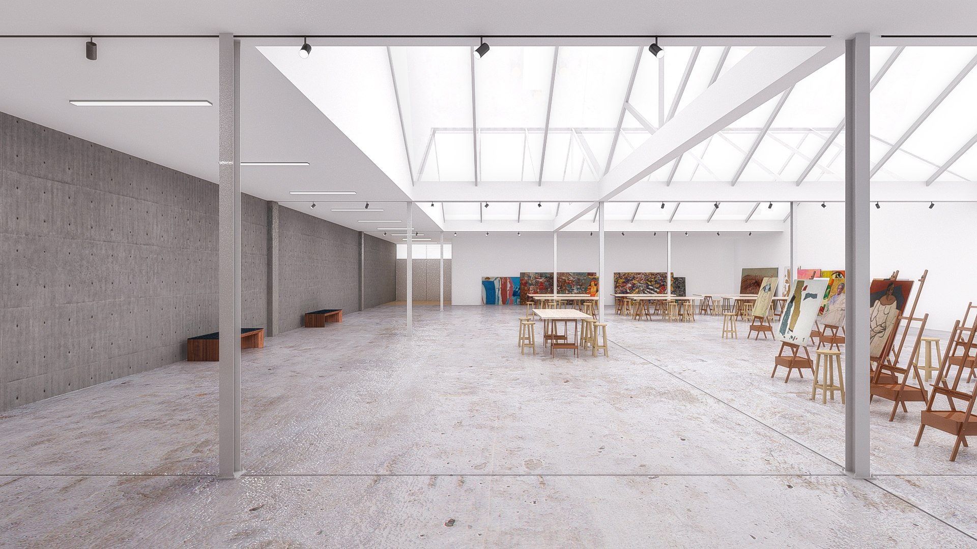 3D Art Studio 01 - TurboSquid 2091078