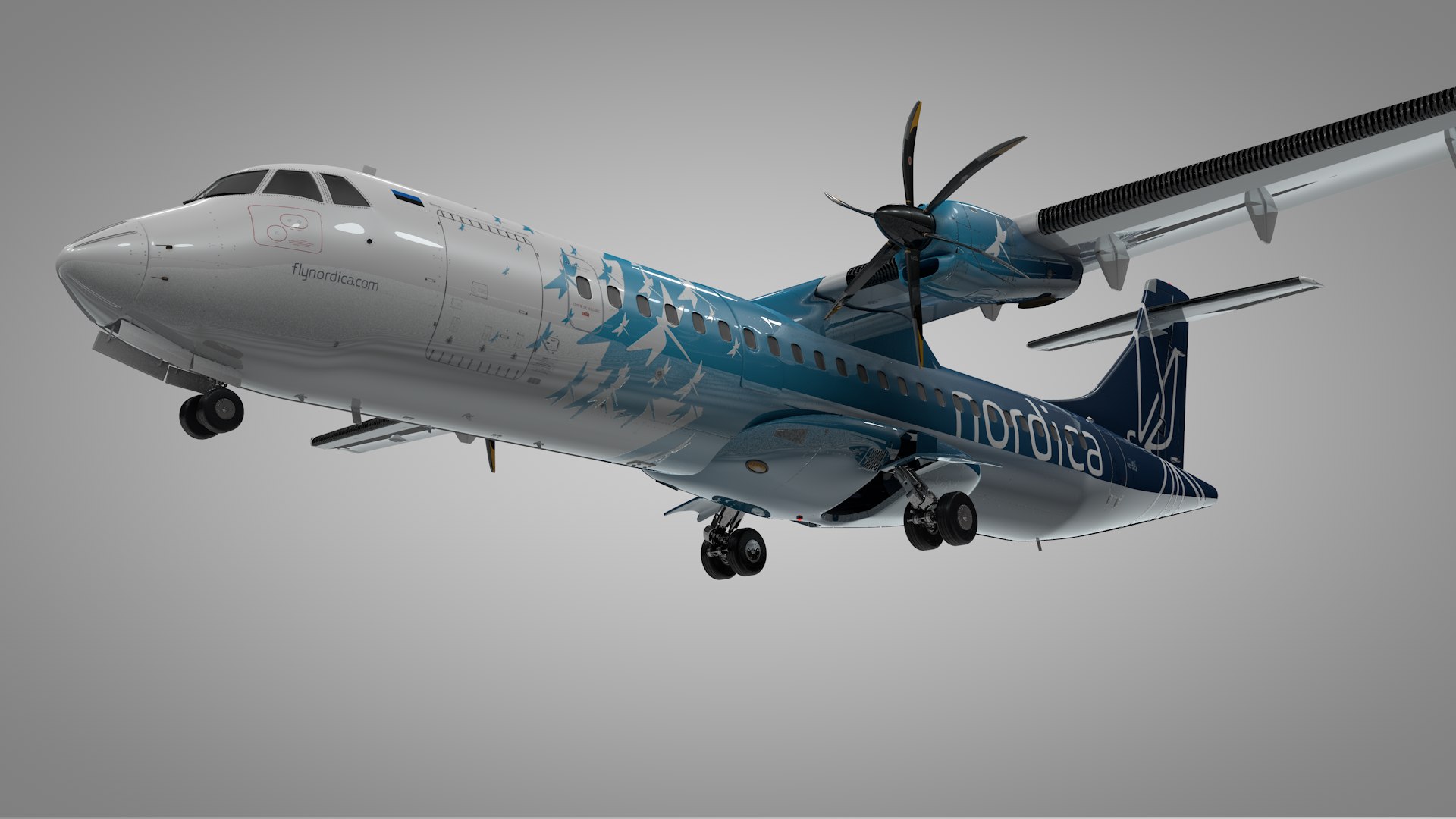 3D ATR 72 NORDICA L2017 - TurboSquid 2091812