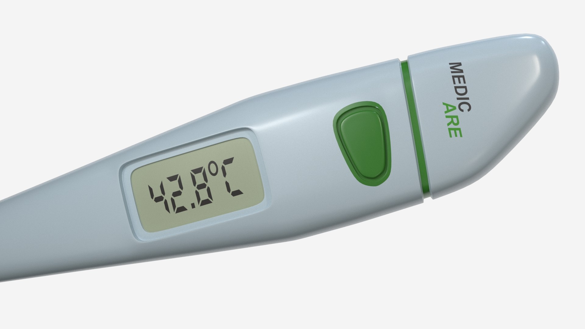 ProMed Digital Thermometer 02 3D Model - TurboSquid 2367102