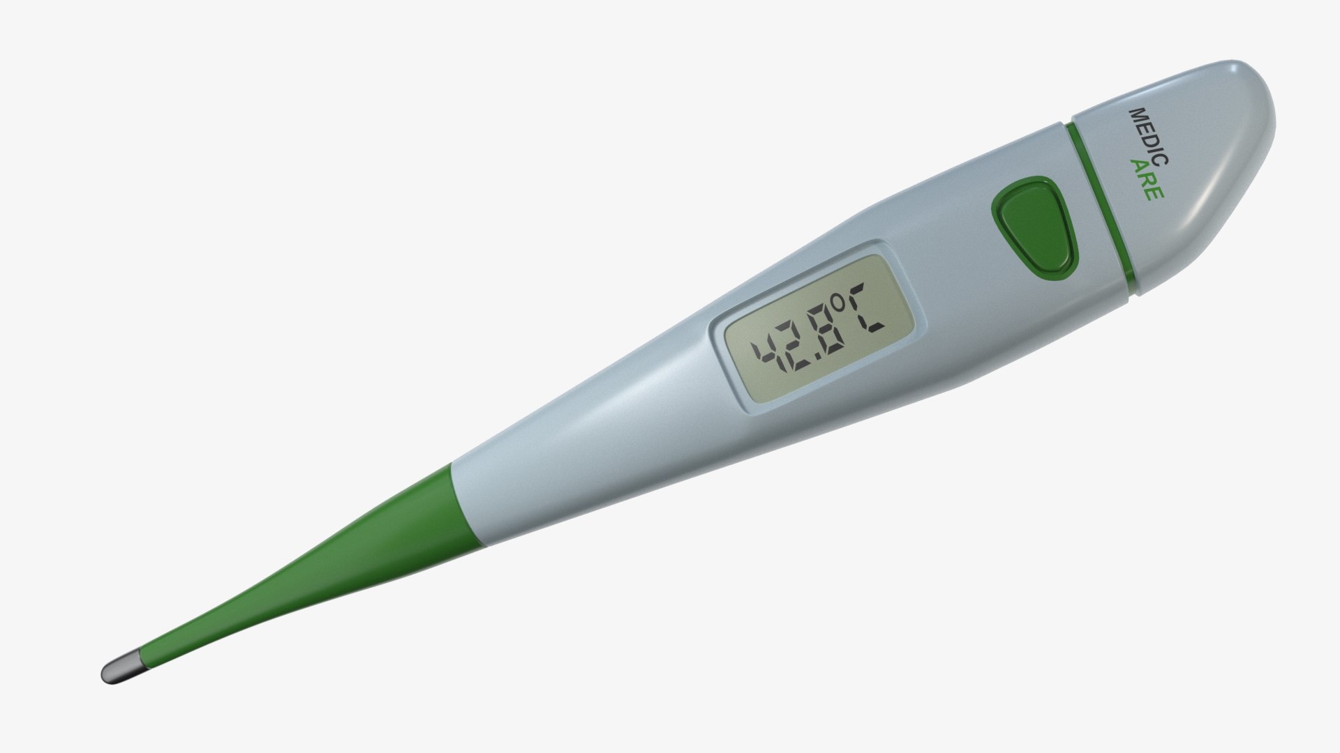 ProMed Digital Thermometer 02 3D Model - TurboSquid 2367102