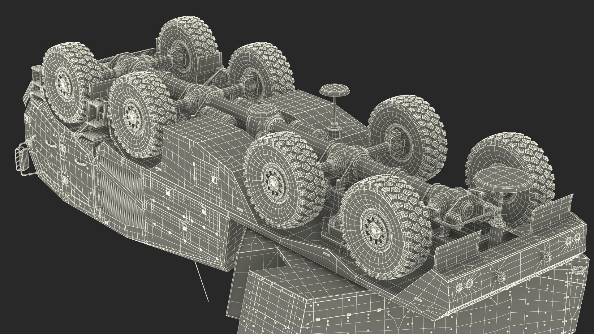 3D Artillery Self Propelled Howitzer In Full Readiness Model ...