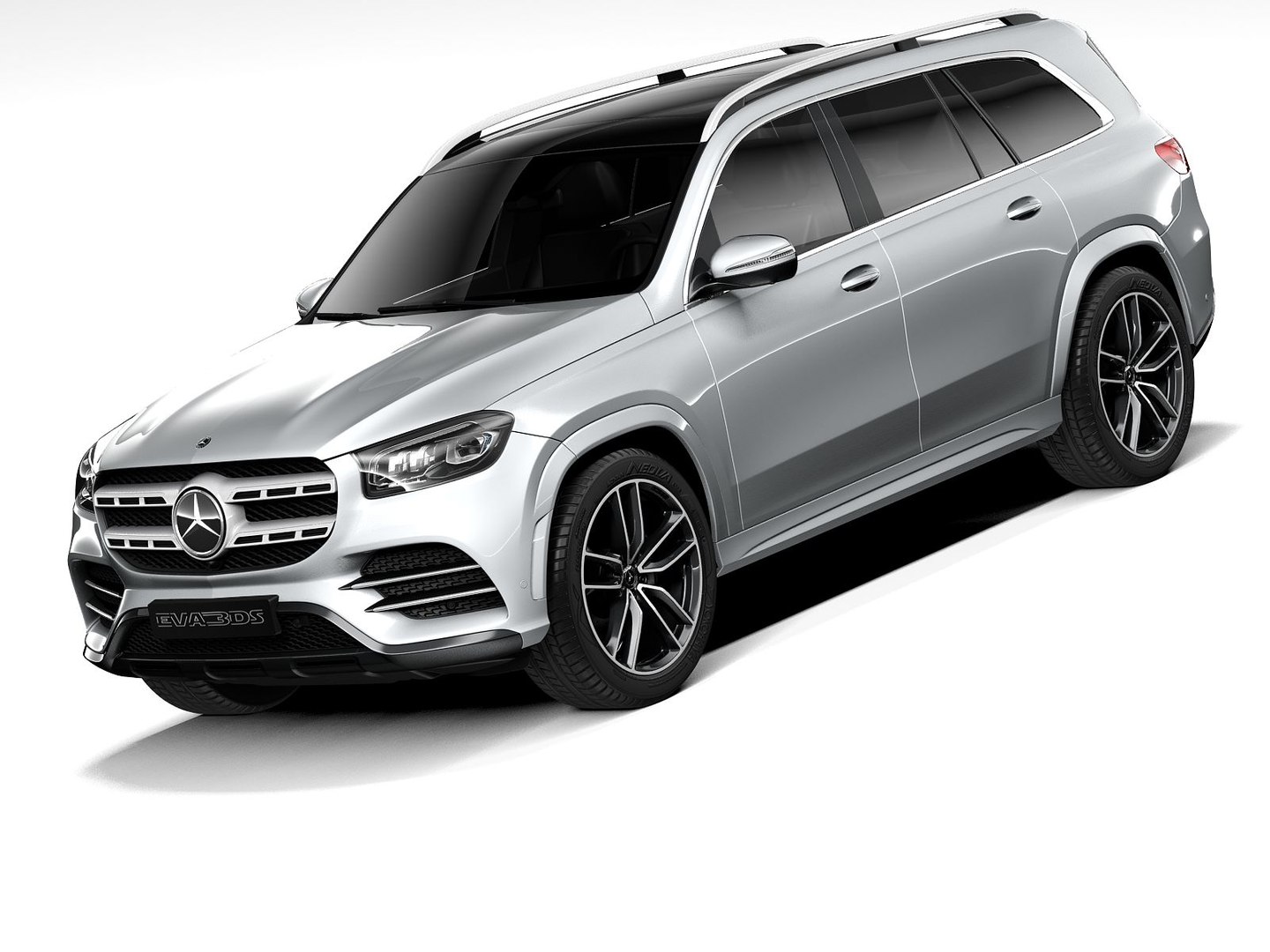 Mercedes-benz Gls 2021 Mercedes Benz Model - TurboSquid 1439192