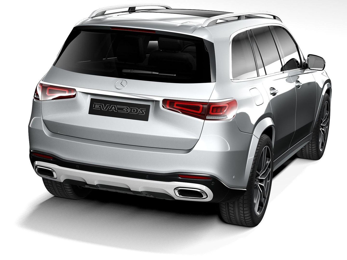 Mercedes-benz Gls 2021 Mercedes Benz Model - TurboSquid 1439192