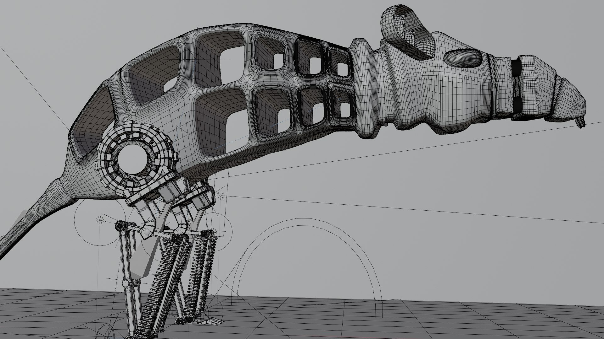 Walking Rusty Rat Tank Sci-fi 3D Model - TurboSquid 2025413