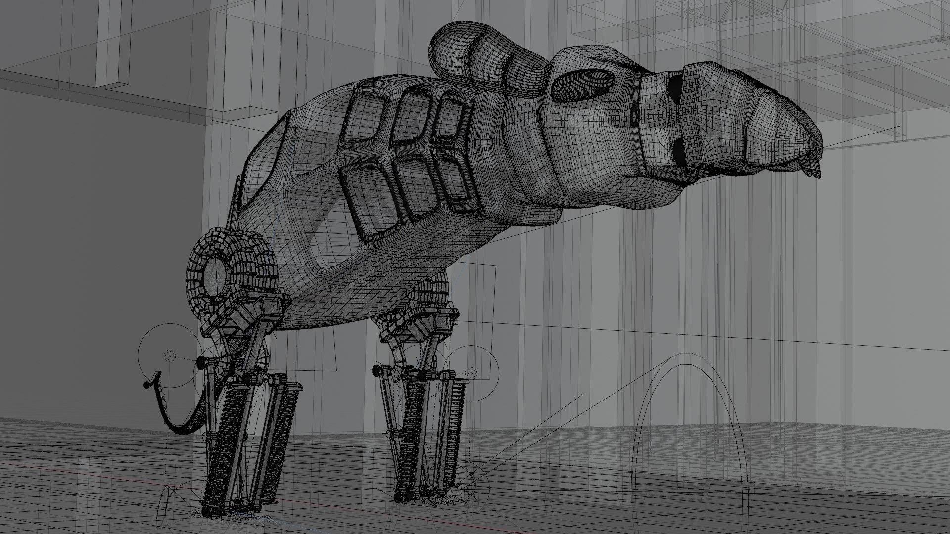 Walking Rusty Rat Tank Sci-fi 3D Model - TurboSquid 2025413