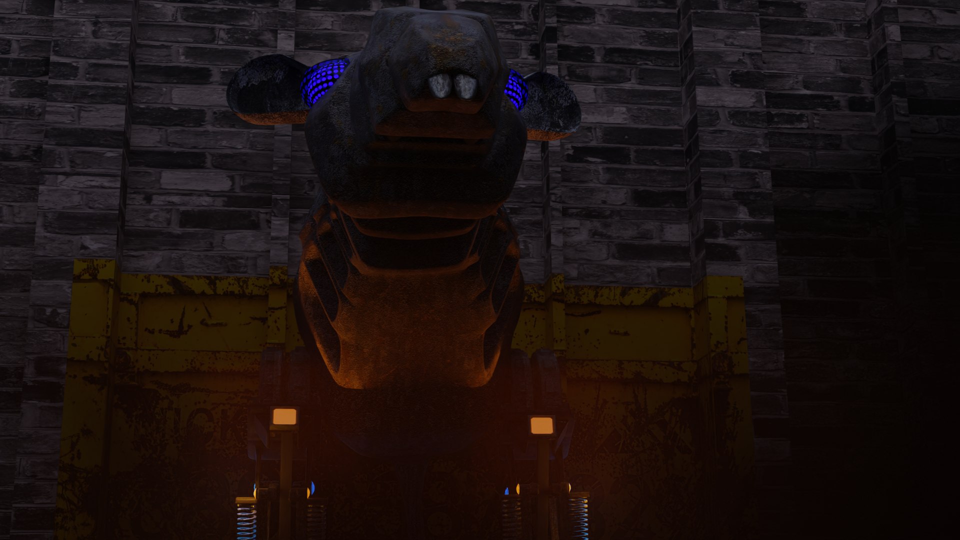 Walking Rusty Rat Tank Sci-fi 3D Model - TurboSquid 2025413