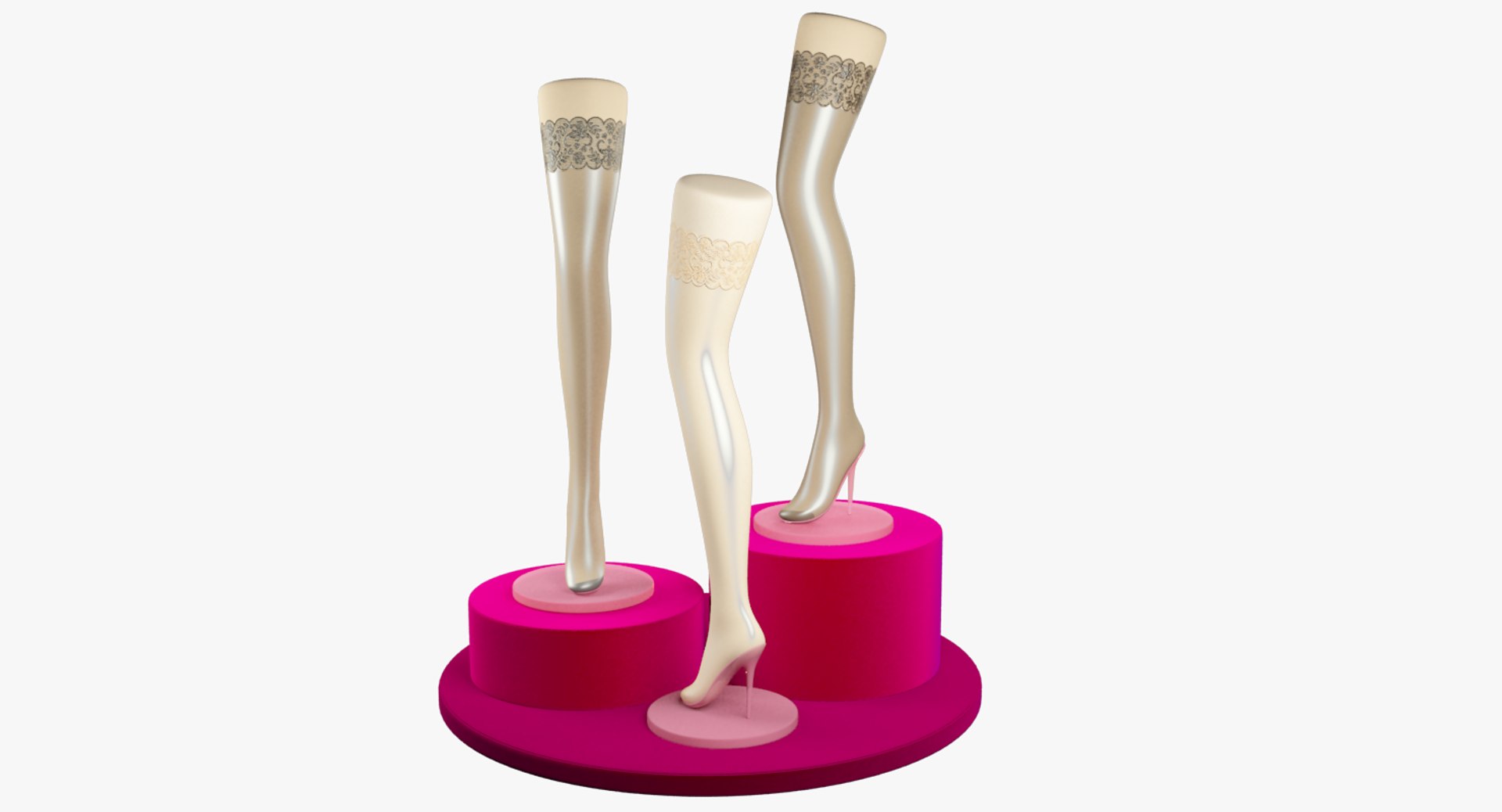 Leg Mannequins 3D Model | 1149086 | TurboSquid