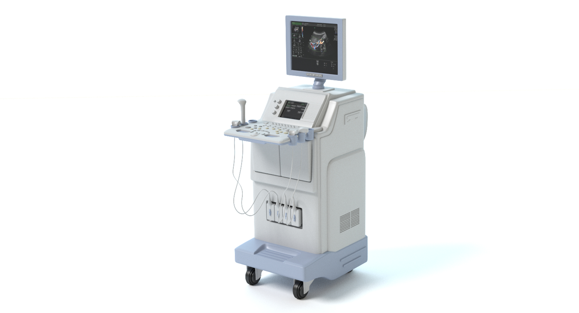 3d Ultrasound Machine Model