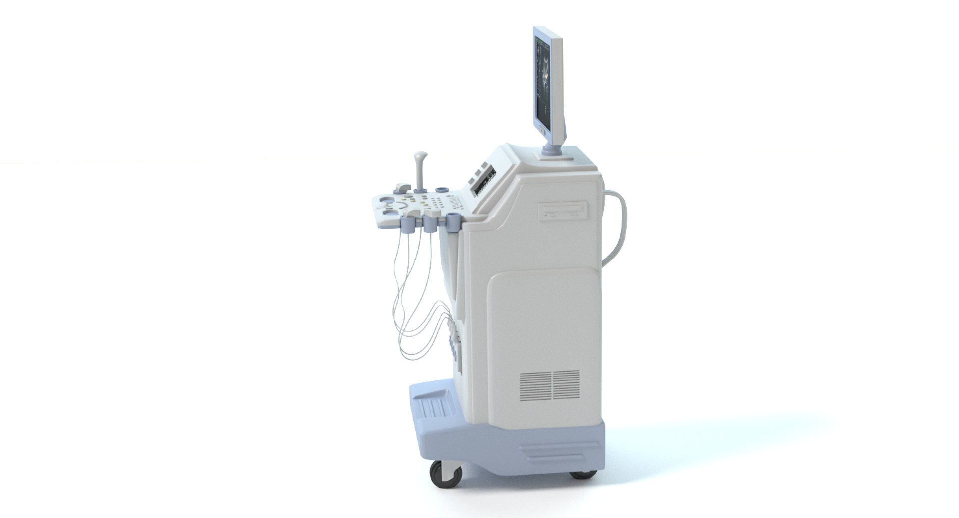 3d Ultrasound Machine Model