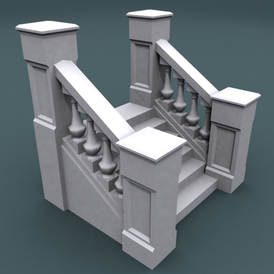 3d Stairs Staircases
