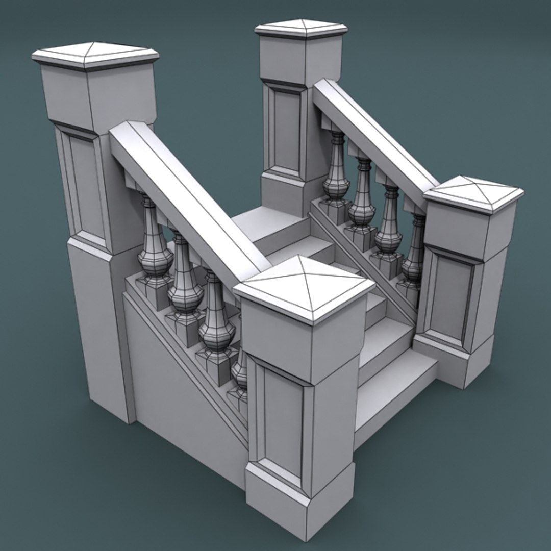 3d Stairs Staircases