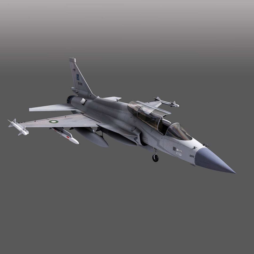 3D Jf-17 B Fighter Aircraft - TurboSquid 1611899
