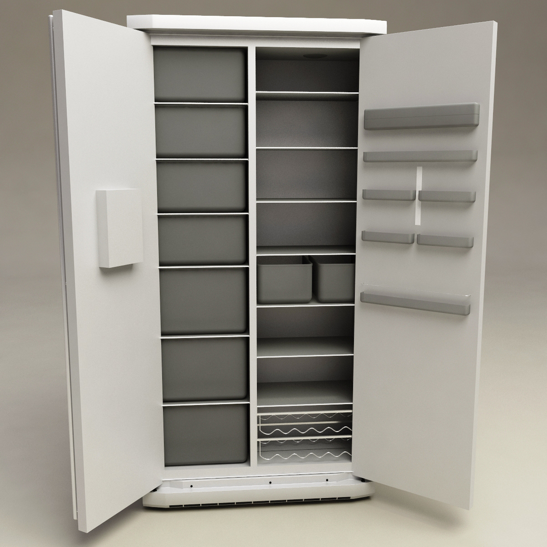3d model refrigerators v3