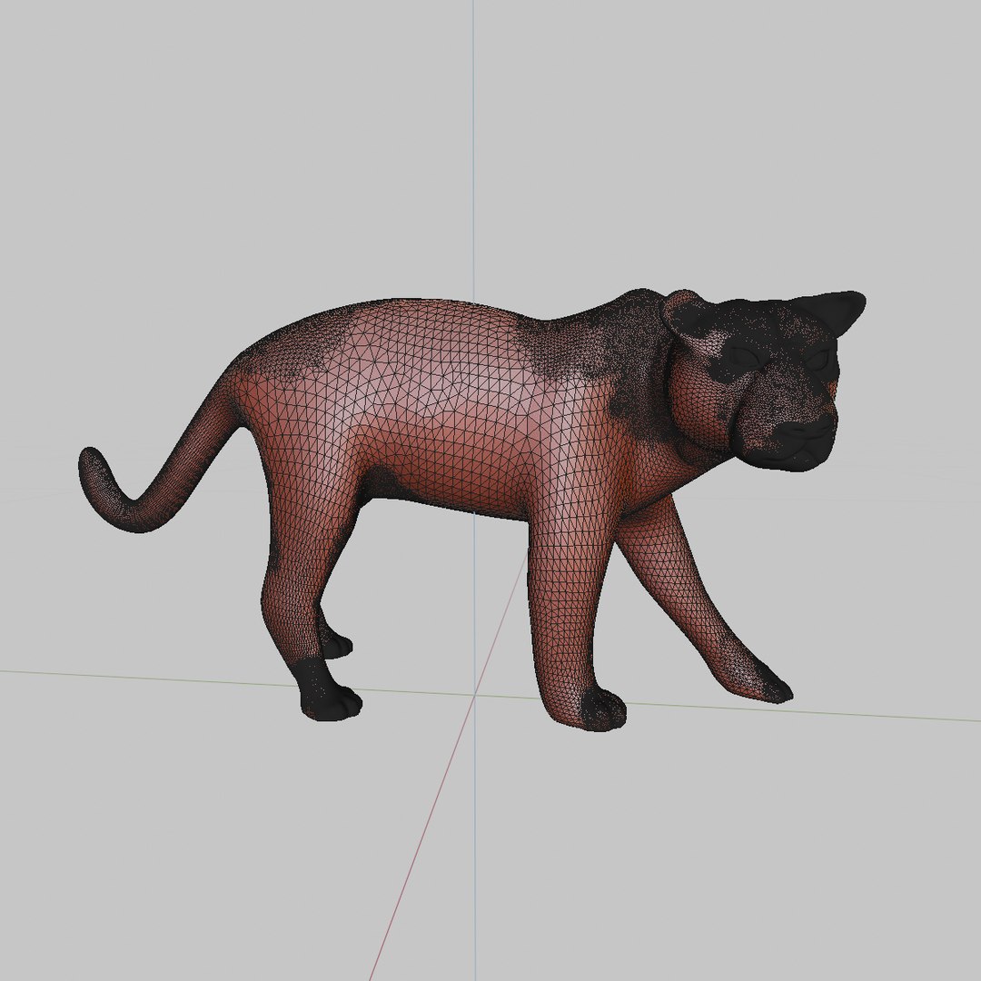 3D Panther Printing - TurboSquid 1477377