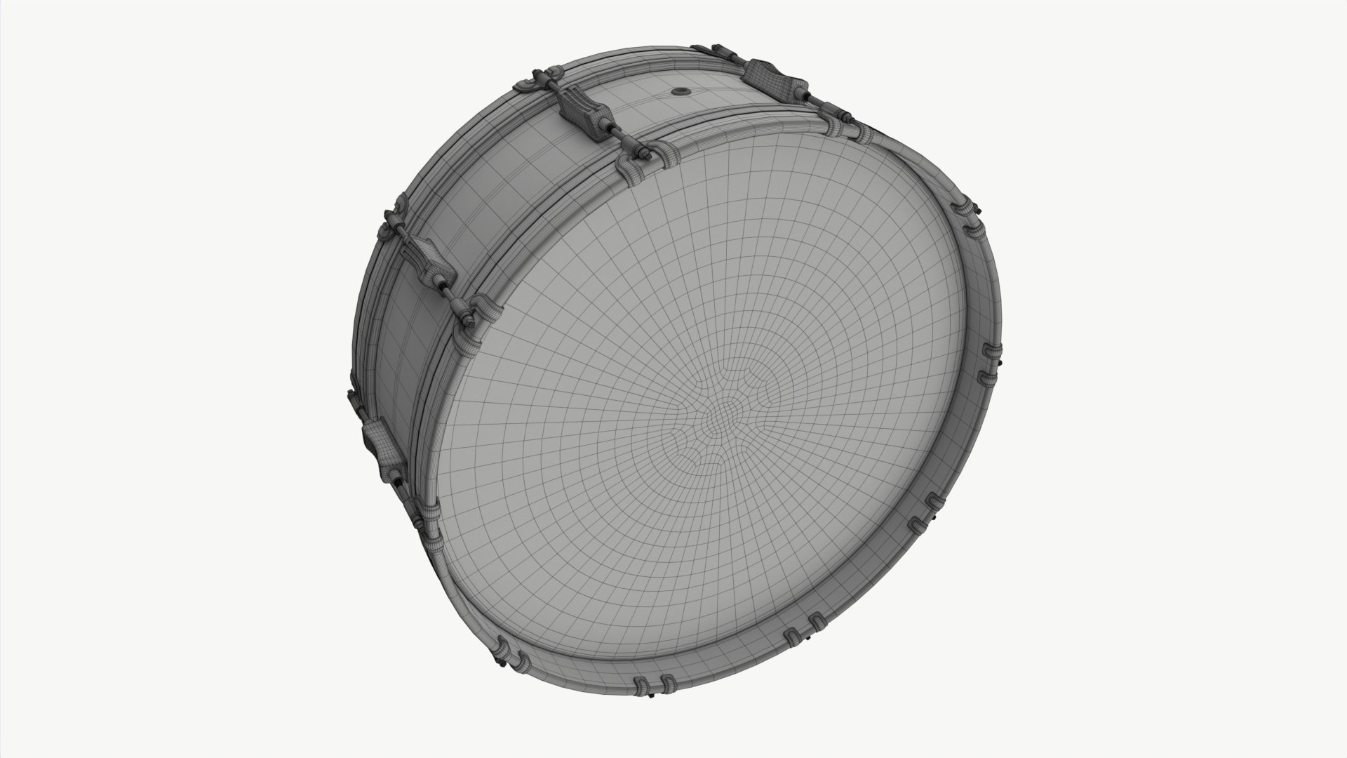 Scotch Drum 6x26 model - TurboSquid 1935199