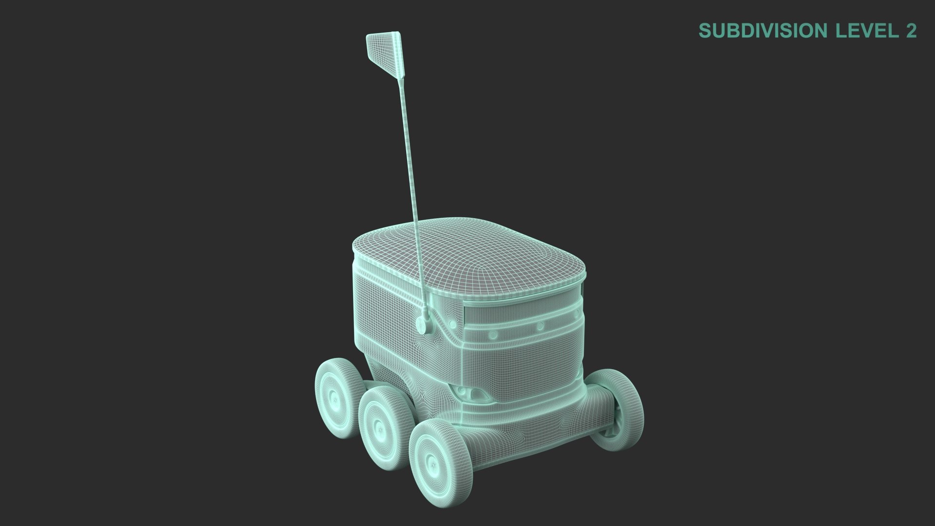 3D Delivery Robot model - TurboSquid 1818564