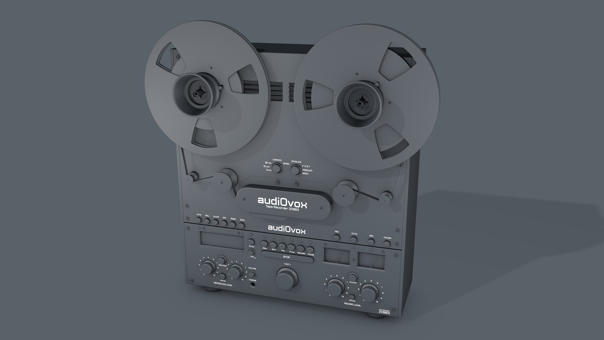 3D Model Reel To Reel - TurboSquid 2041169