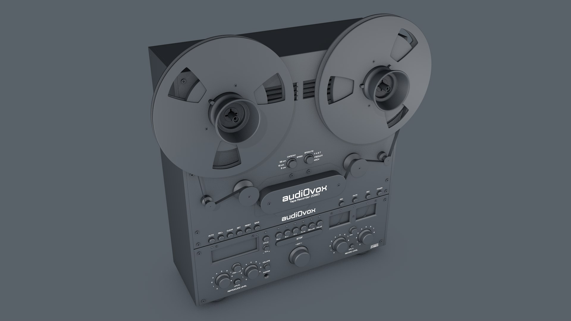 3D Model Reel To Reel - TurboSquid 2041169