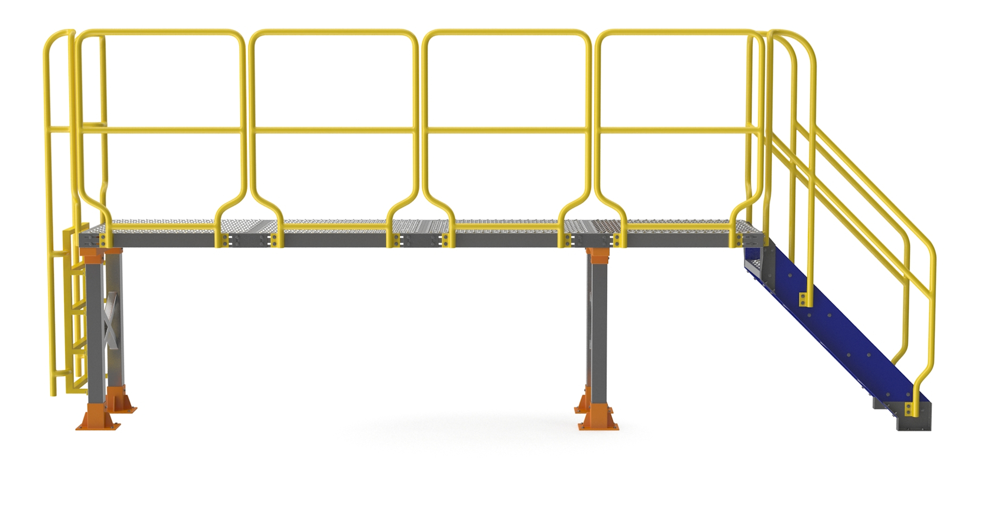 Industrial Stair 3D - TurboSquid 1347811