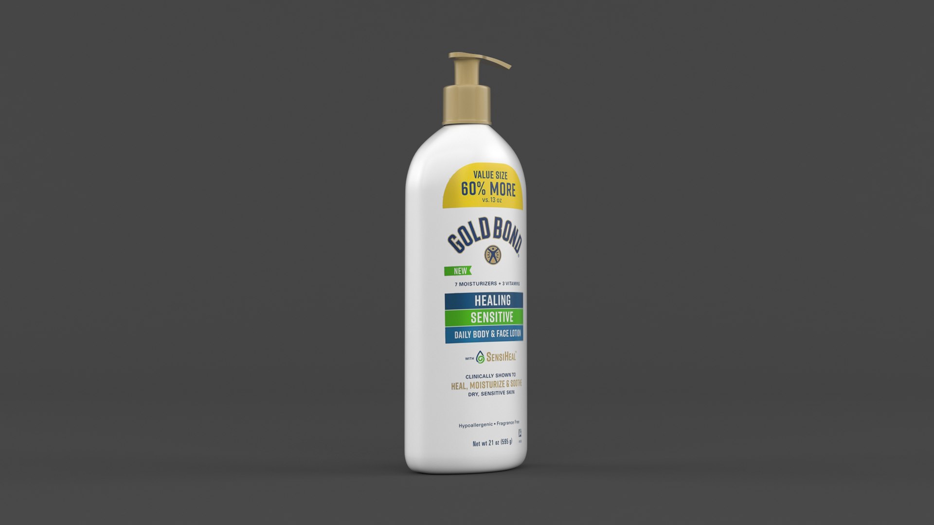 3D Model Gold Bond Body Lotion - TurboSquid 2493356